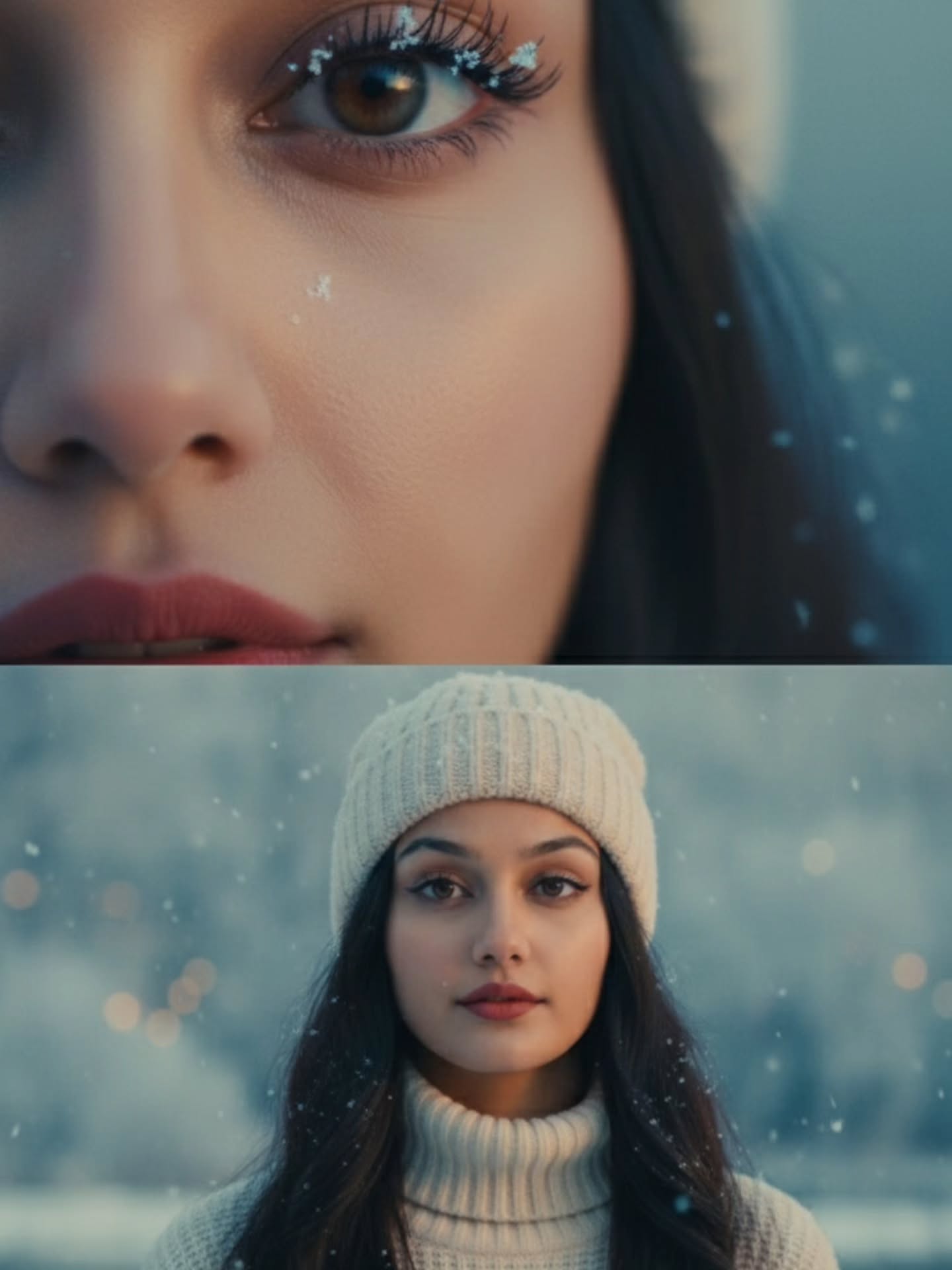 🔥 Gemini Winter Girls Two Layers Ai Photo Editing Prompt | CBEditz