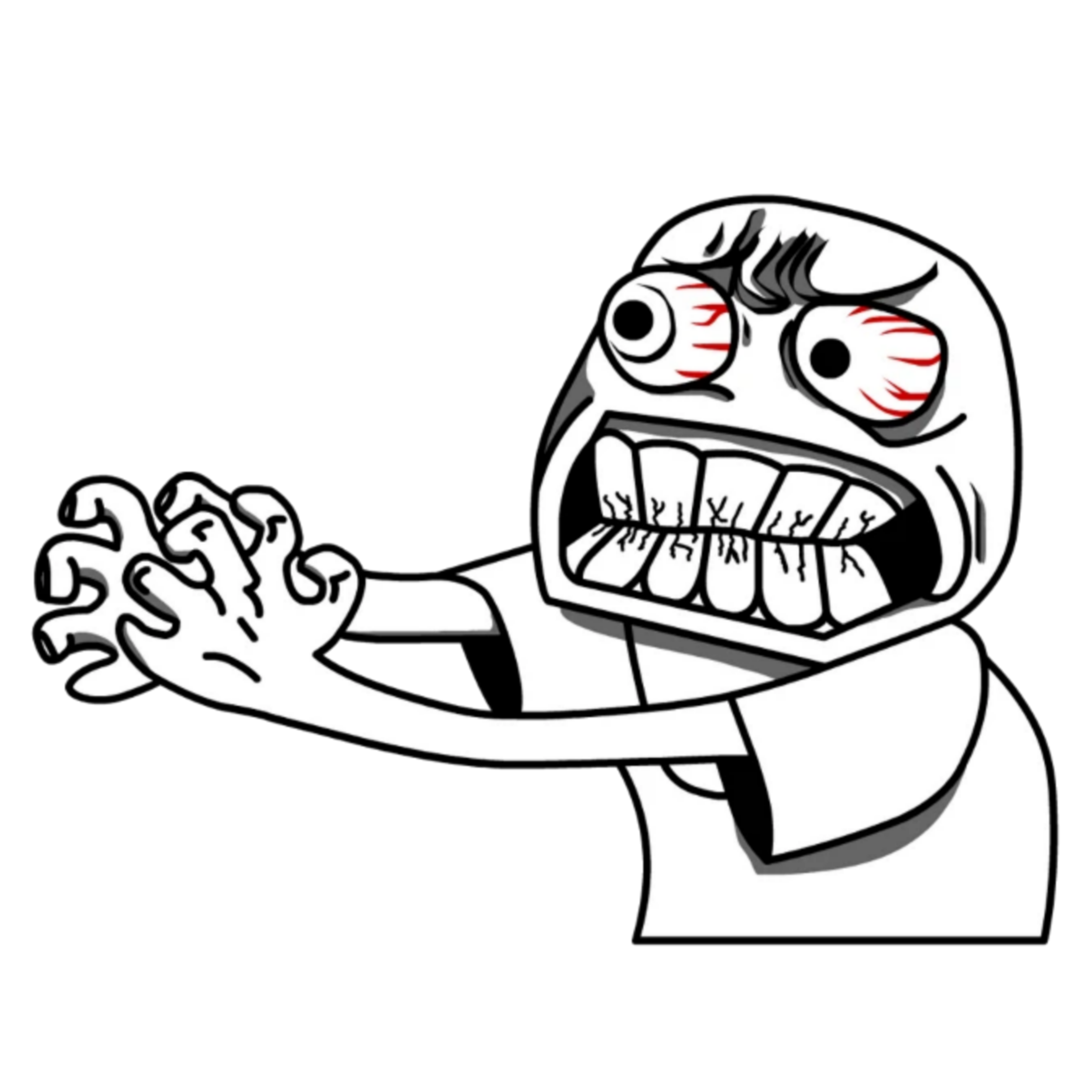 🔥 Troll Face Folded Hands HD PNG | CBEditz