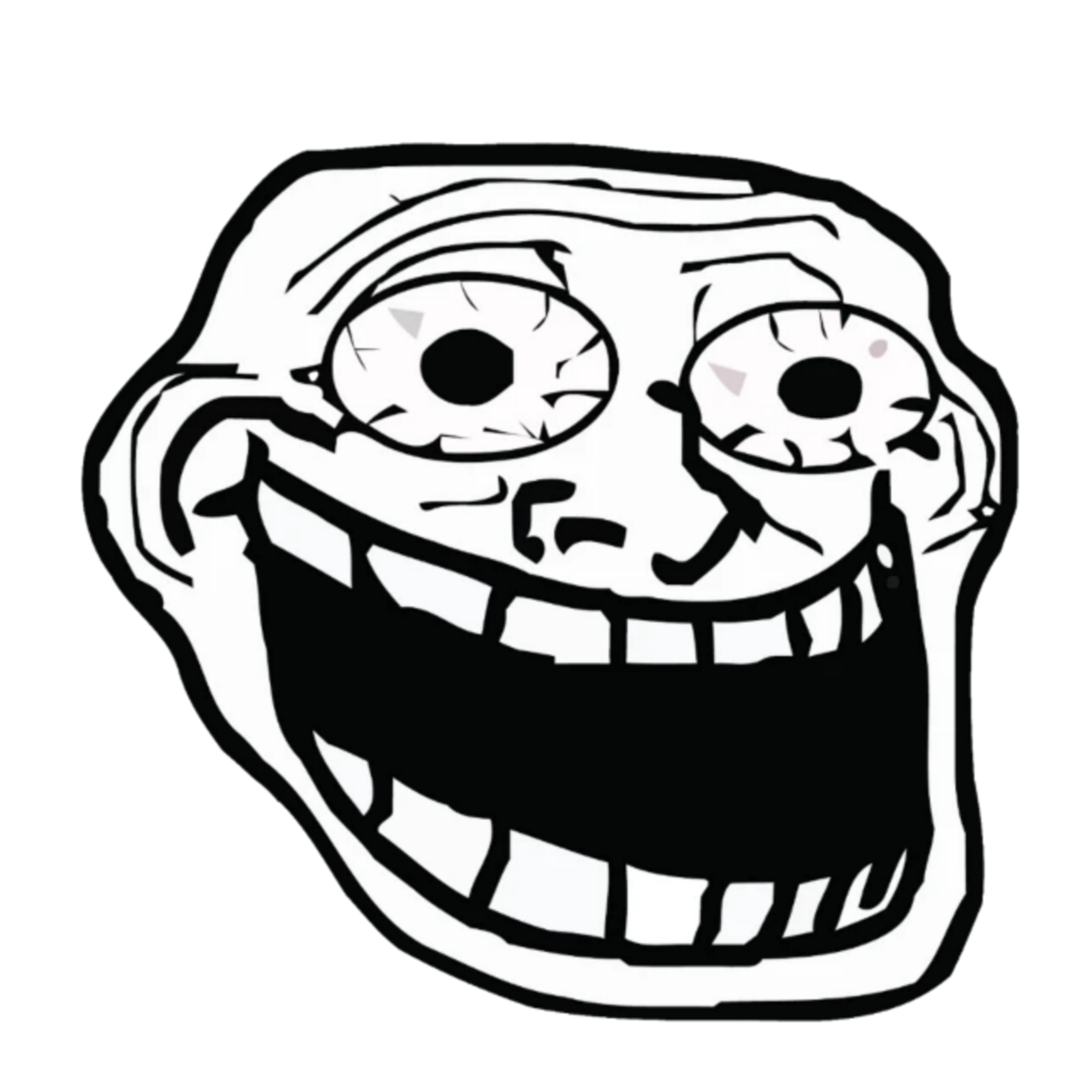 🔥 Open Mouth Troll Face Open Mouth HD PNG | CBEditz