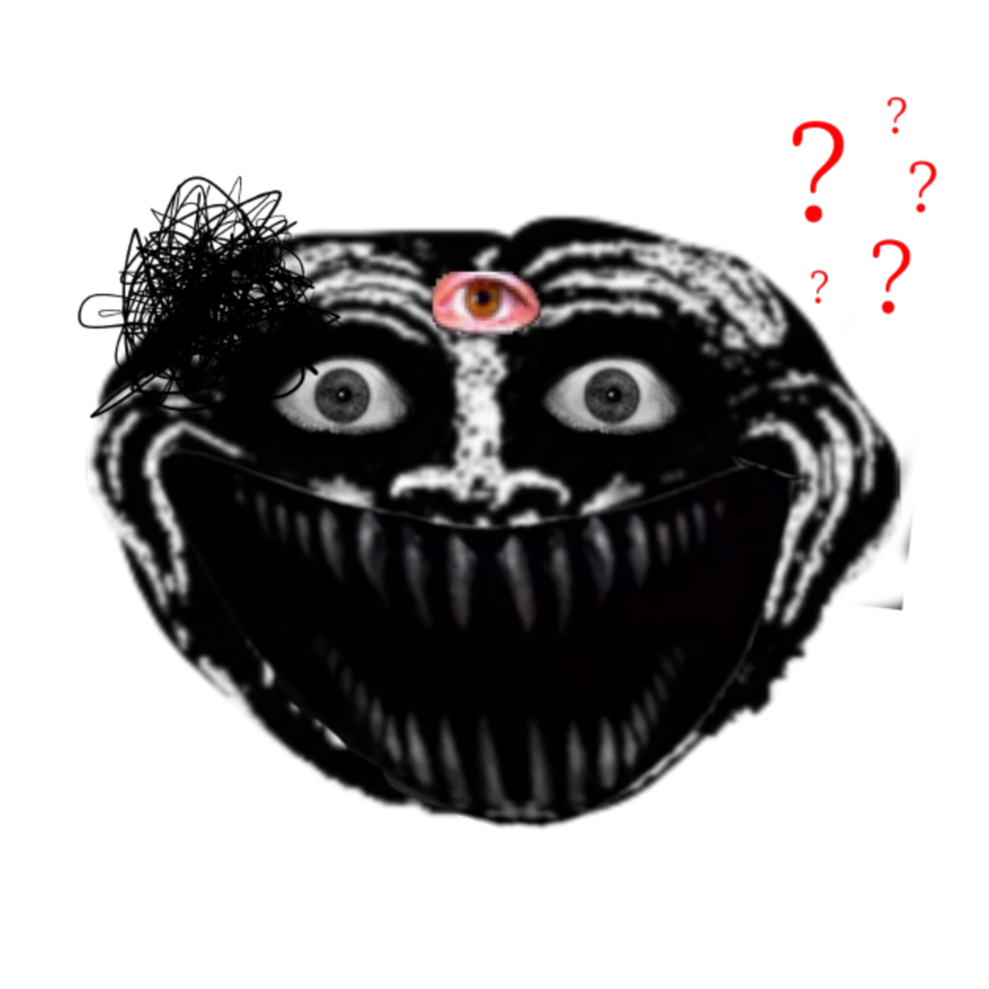 🔥 Black Troll Face Transparent PNG Download Free | CBEditz