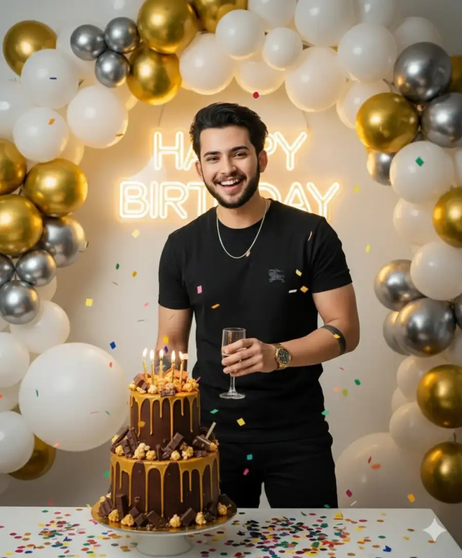 🔥 Gemini Happy Birthday Prompts For Boys Photo Editing | CBEditz