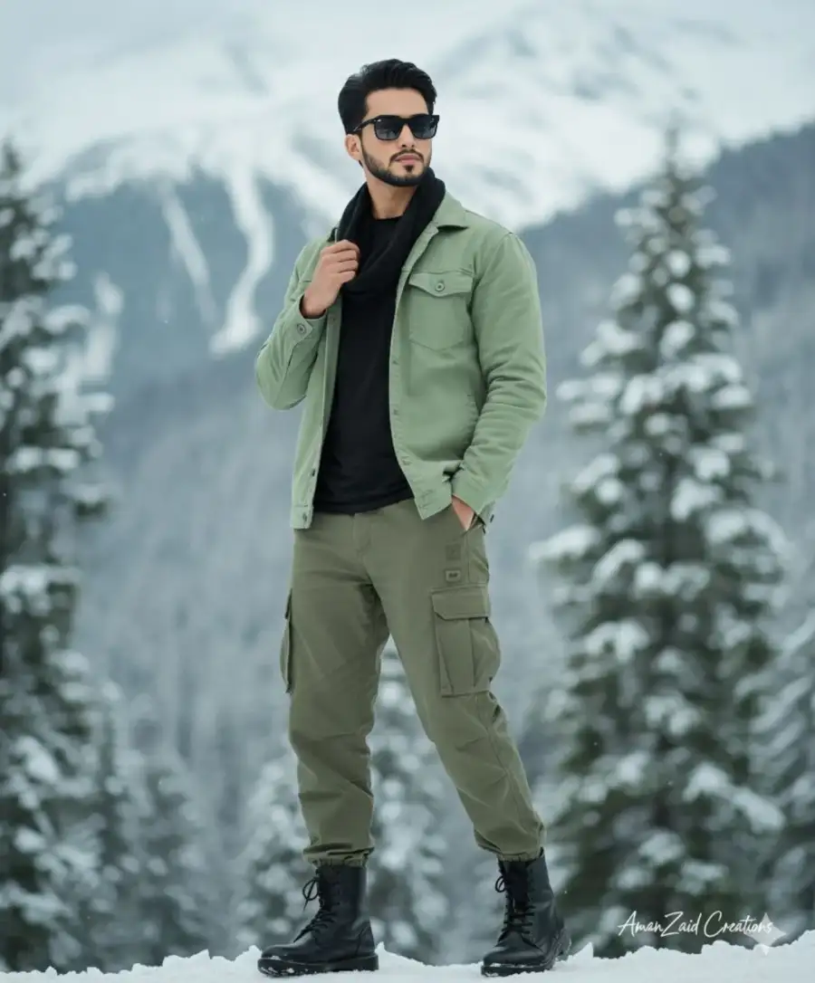 🔥 Gemini Winter Boys Snow Outdoor Prompts | CBEditz