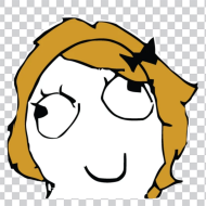 🔥 Troll Face Red Light Glowing From Eye HD PNG | CBEditz